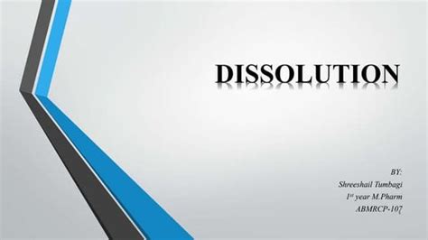 Dissolution How To Calculate Dissolution Calculation In Excel Sheet Pdf