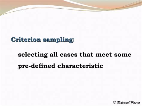 Educational Research Qualitative Sampling Ppt