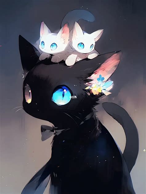 超可爱的小黑猫!头像 花瓣网 超可爱的小黑猫!头像 花瓣网