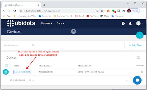 Internet Of Things Monitoring Sensor And Controlling Led On Ubidots