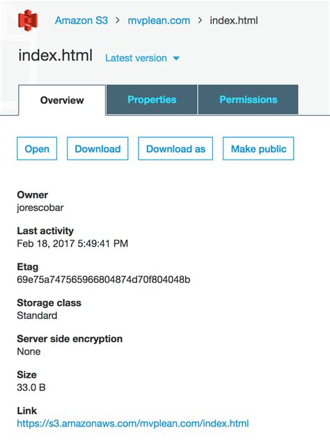 Setting Up An Static Site Using Amazon Aws S3 And Cloudfront By