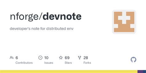 Github Nforge Devnote Developers Note For Distributed Env