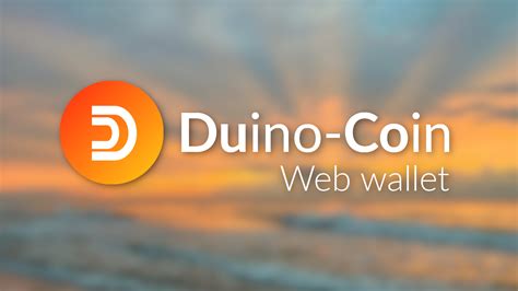 Duino Coin Web Wallet
