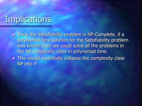 Ppt Solving The Logic Satisfiability Problem Powerpoint Presentation