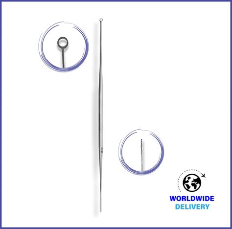 Jobson Horne Probe With A Ring Curette Dental Instruments