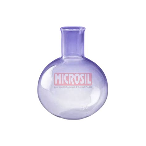 Flask Boiling Round Flat Bottom Microsilindia