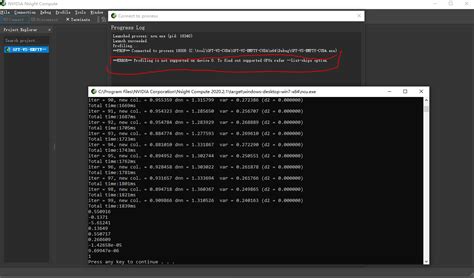 Nsight Compute Errorprofiling Is Not Supported On Device 0 Nsight