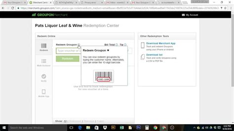 How To Redeem A Groupon Youtube