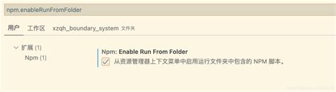 Vscode通过点击运行npm脚本npmenablerunfromfolder Csdn博客 Vscode通过点击运行npm脚本npmenablerunfromfolder Csdn博客