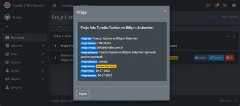 Ücretsiz Ofis Yönetim Ve Müşteri Takip Scripti Ty