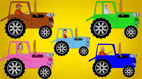 Синий трактор песенка про тракторёнок Youtube