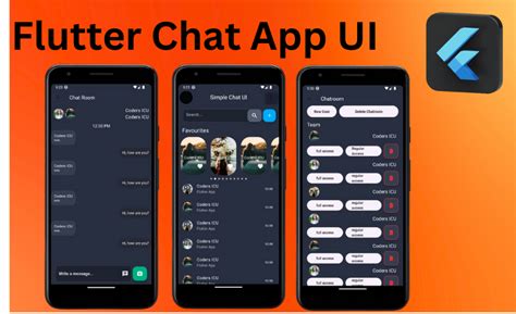 Flutter Simple Chat Ui Coders Icu