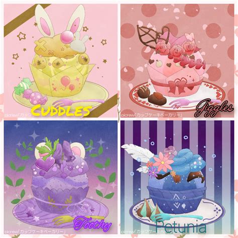 Htf Characters As Cupcakes As I Color Part One R Happytreefriends