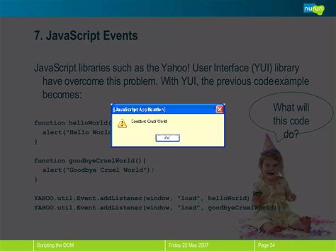 Scripting The Dom Ppt