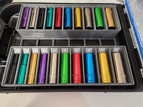 Parametric Gridfinity Deep Socket Holder Includes Premade Models For Harbor Freight Sockets By