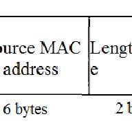 Format Of The Ethernet Frame Download Scientific Diagram