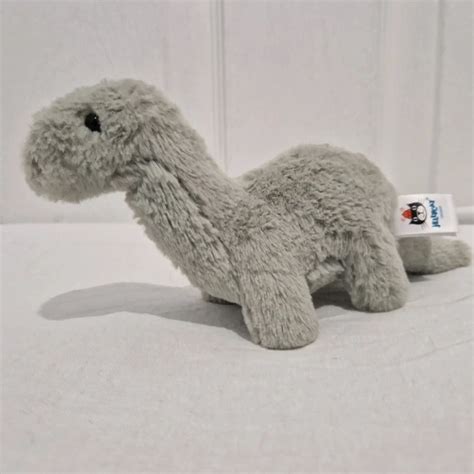 Jellycat Fossily Brontosaurus Dinosaur Soft Toy Plush Beanie Comforter