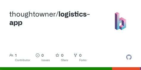 Github Thoughtowner Logistics App