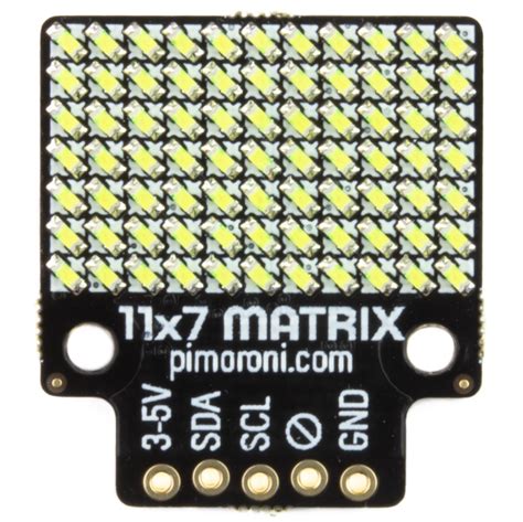 pimoroni 11x7 led matice breakout modul rpishop cz