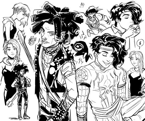 Фанаты Человека паука рисуют альтернативные версии героя из «Паутины вселенных Арт на 2x2 2023