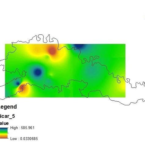 Spatial Variation Of Chloride Download Scientific Diagram