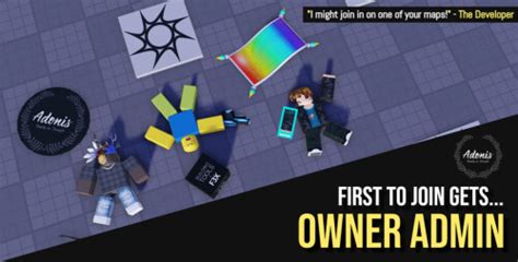 First To Join Gets Owner Admin The Official Roblox Website