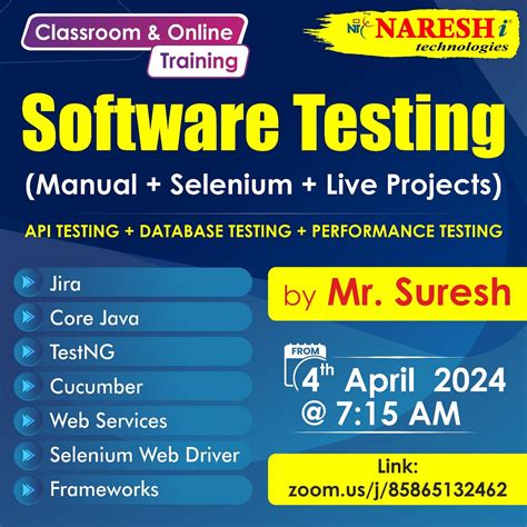 Selenium Online Training — Naresh It Avinash Nit Medium