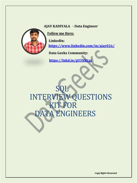 Sqlinterview Pdf Database Index Table Database
