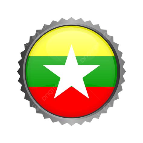 미얀마 국기 미얀마 깃발 국가의 Png 일러스트 및 벡터 에 대한 무료 다운로드 Pngtree