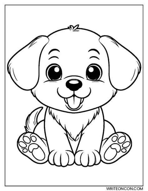 9 무료 인쇄 가능한 강아지 색칠하기 성인 및 어린이를 위한 시트 및 그림 소녀 및 소년 Pdf