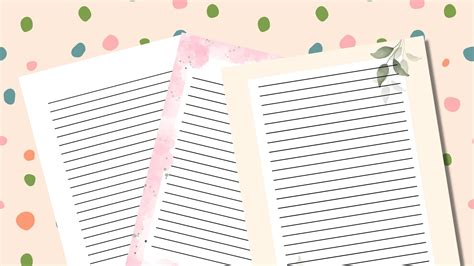 Hoja Blanca Rayada Para Imprimir At Delbert Sanders Blog