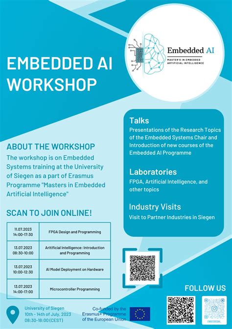 embedded ai on linkedin embeddedsystems erasmusplus trainingprogram