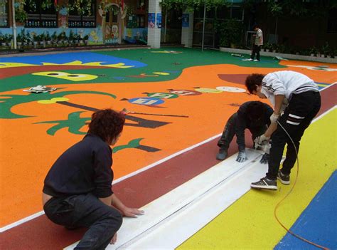 厂家供应幼儿园户外EPDM橡胶安全地垫幼儿园地面材料塑胶地垫施工 阿里巴巴
