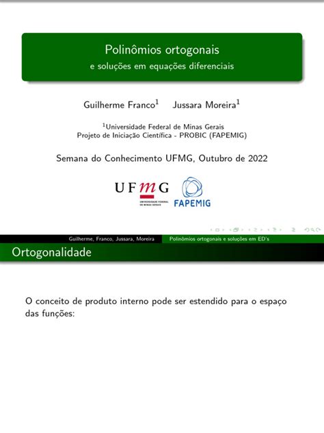 Orthogonal Polynomials Pdf