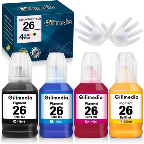 Amazon Com Color Ink Refill Bottles Compatible For Canon GI Ink Bottles For Canon GI