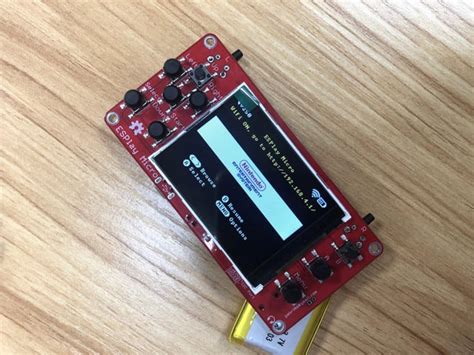 Hello This Is The Esplay Micro Esp32 Based Game Console Below 2 Photos Are 2 Versions The