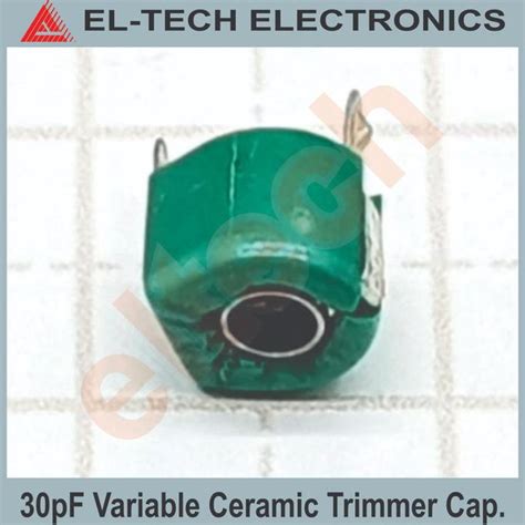 Jual 30pf 30 Pf Pico Farad Trimmer Variable Capacitor Kapasitor Green