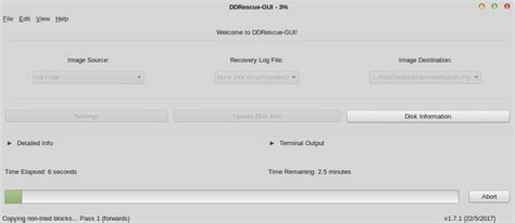 Recuperando Dados Perdidos O Ddrescue Um Tutorial Para Uso No Win