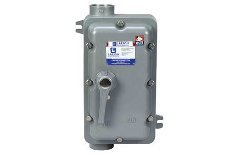 Larson Electronics 50 Amp Explosion Proof Disconnect Switch Class 1 Division 1 Groups C D