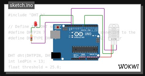 Temperature Reading Wokwi Esp32 Stm32 Arduino Simulator