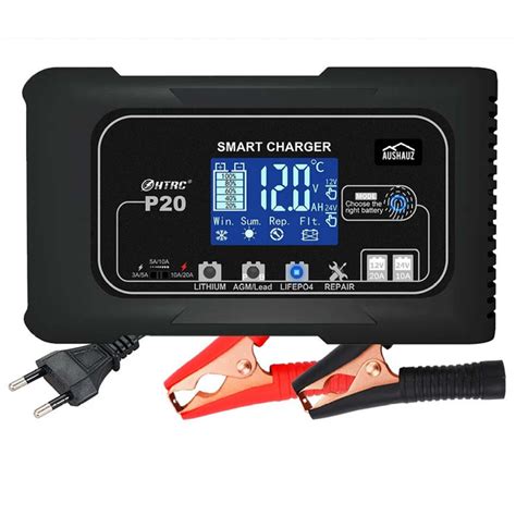 Умное зарядное устройство 20 Ампер для AGM, LiFePO4, Гелевых, Литиевых ...