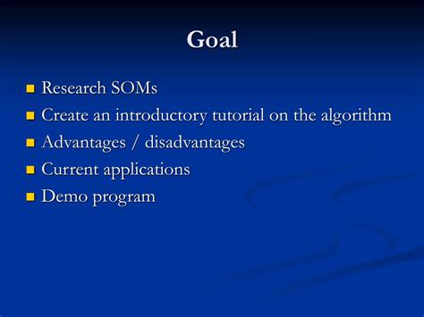 Ppt Self Organizing Maps Powerpoint Presentation Free Download Id