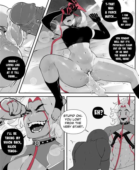 Kujou Sara And Arataki Itto Genshin Impact Drawn By Nyantcha Danbooru