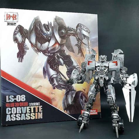 Jual Bmb Transformers Ls 08 Sideswipe Rotf Robot Corvette Assassin Ls08 Di Seller Denis Toy