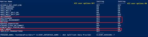 Data Providers And User Options Sql Chit Chat … Blog About Sql Server