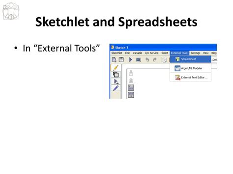 Ppt Sketchlet Tutorial External Spreadsheets Powerpoint Presentation Id 5459166