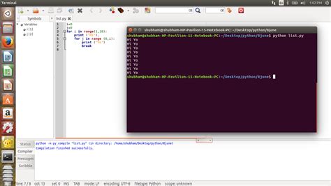 Working With Break And Continue Statement Python By Shubham