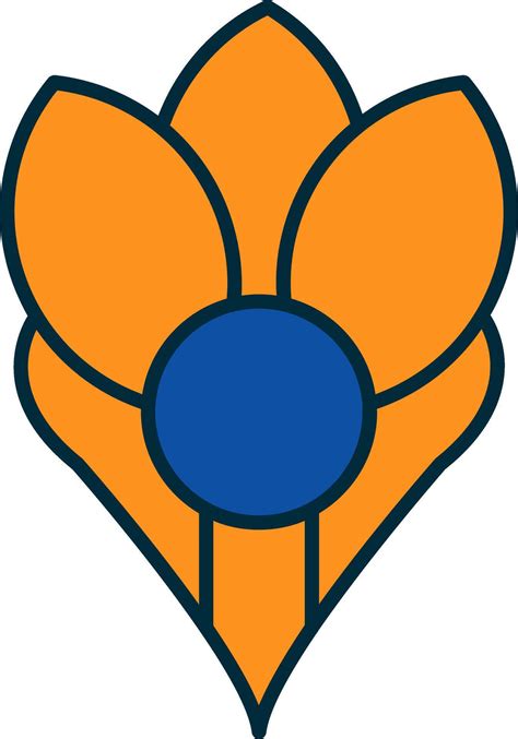 Crocus Line Filled Two Colors Icon 37161699 Vector Art At Vecteezy
