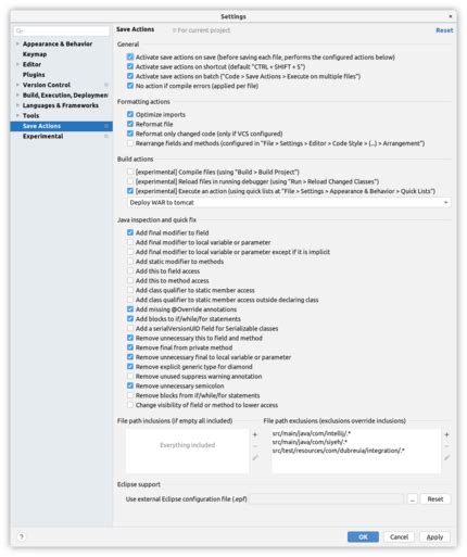Intellij Plugin Save Actions Now Available As Xdev Edition