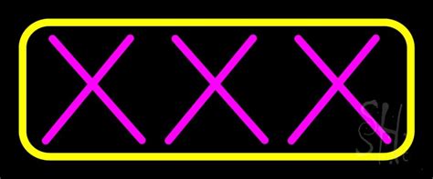 Pink Xxx LED Neon Flex Sign Adult Neon Signs Everything Neon